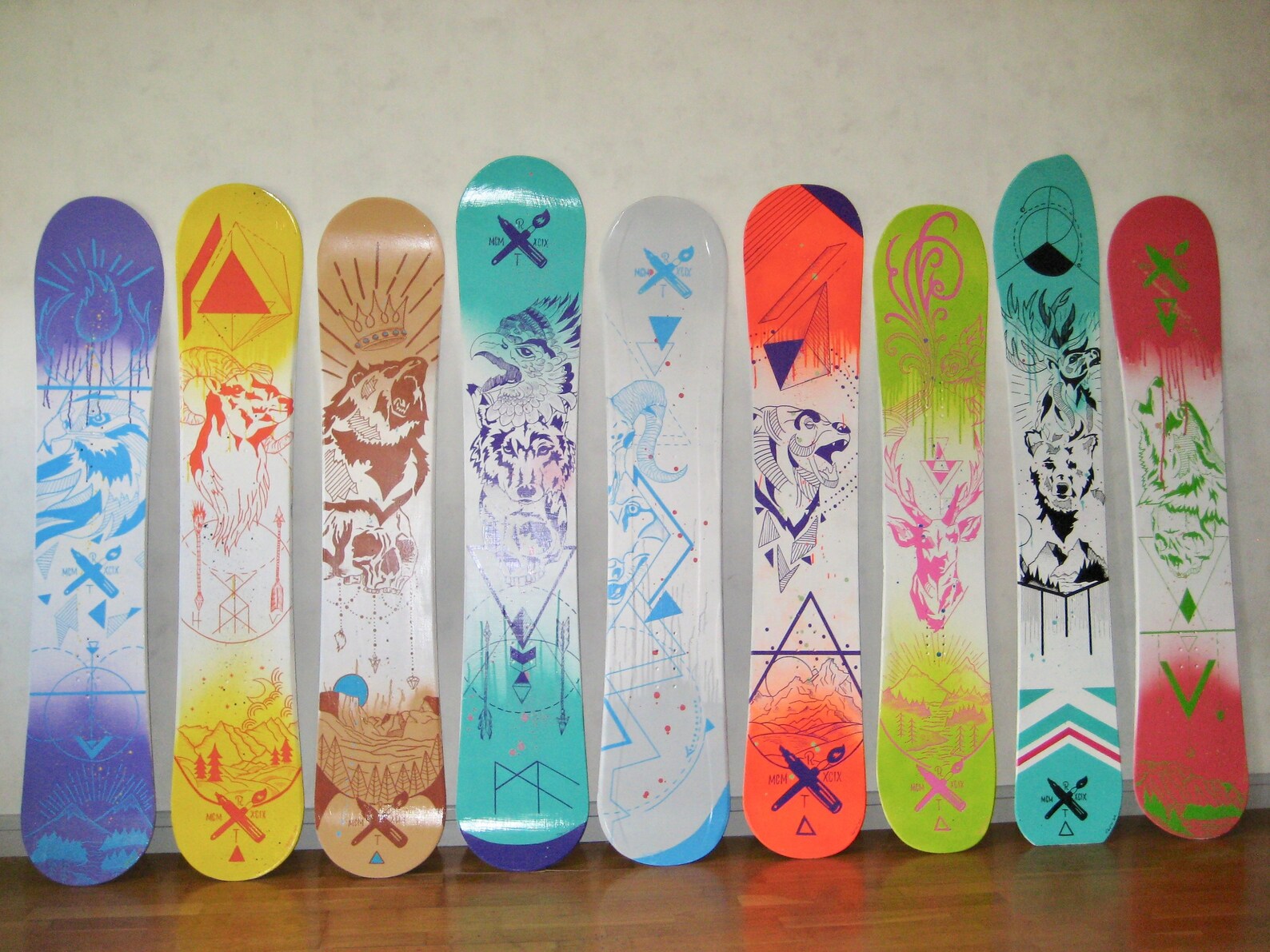 Custom Snowboard, Art Work - Etsy