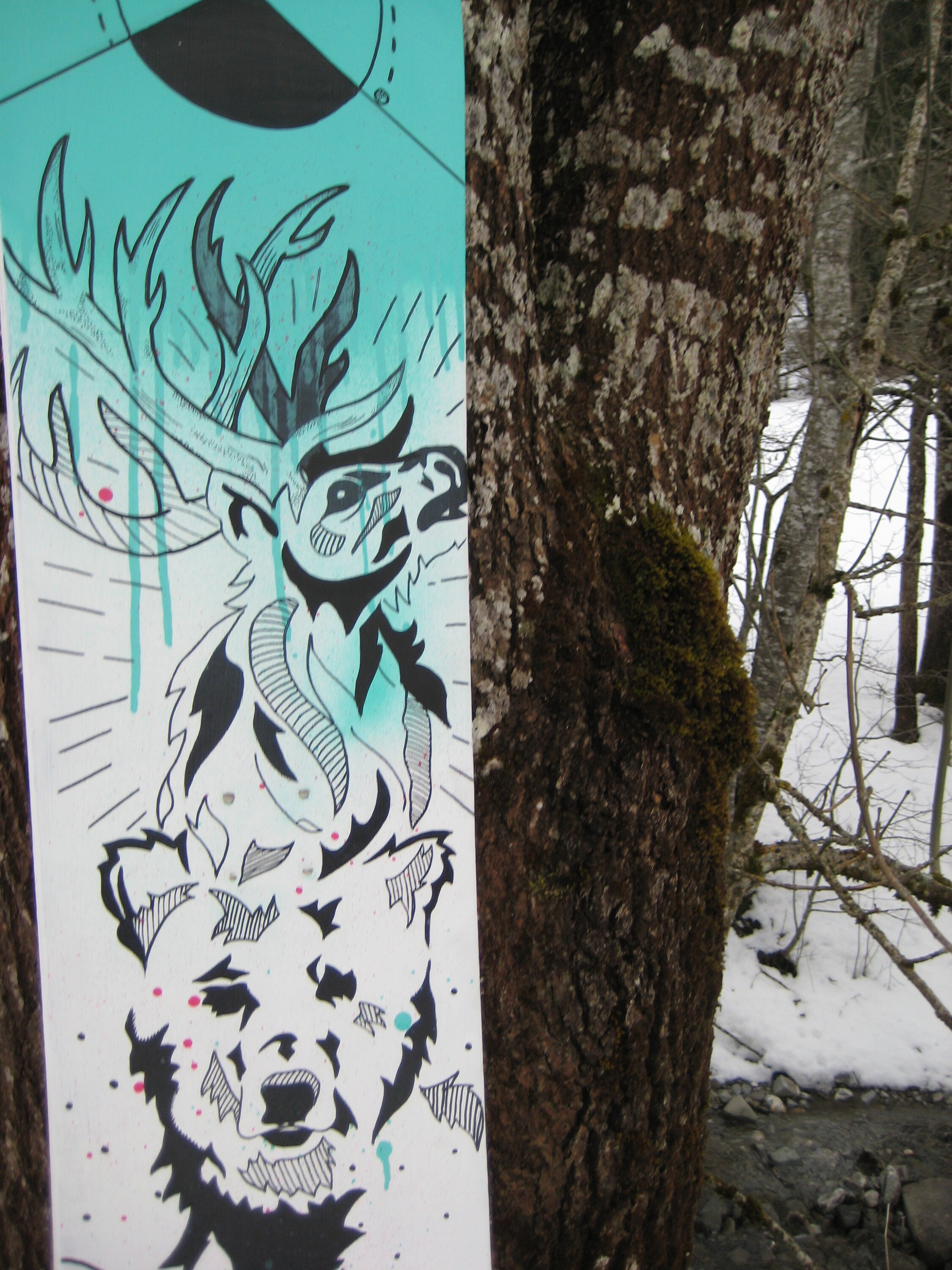 Custom Snowboard, Art Work - Etsy