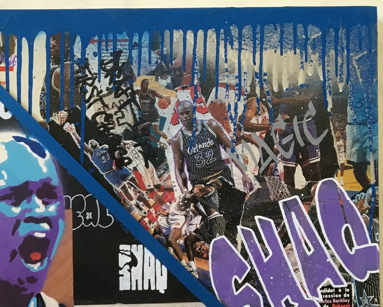 Canvas Shaquille O'neal, NBA Série 2 "i Love This Game", Art Work - Etsy