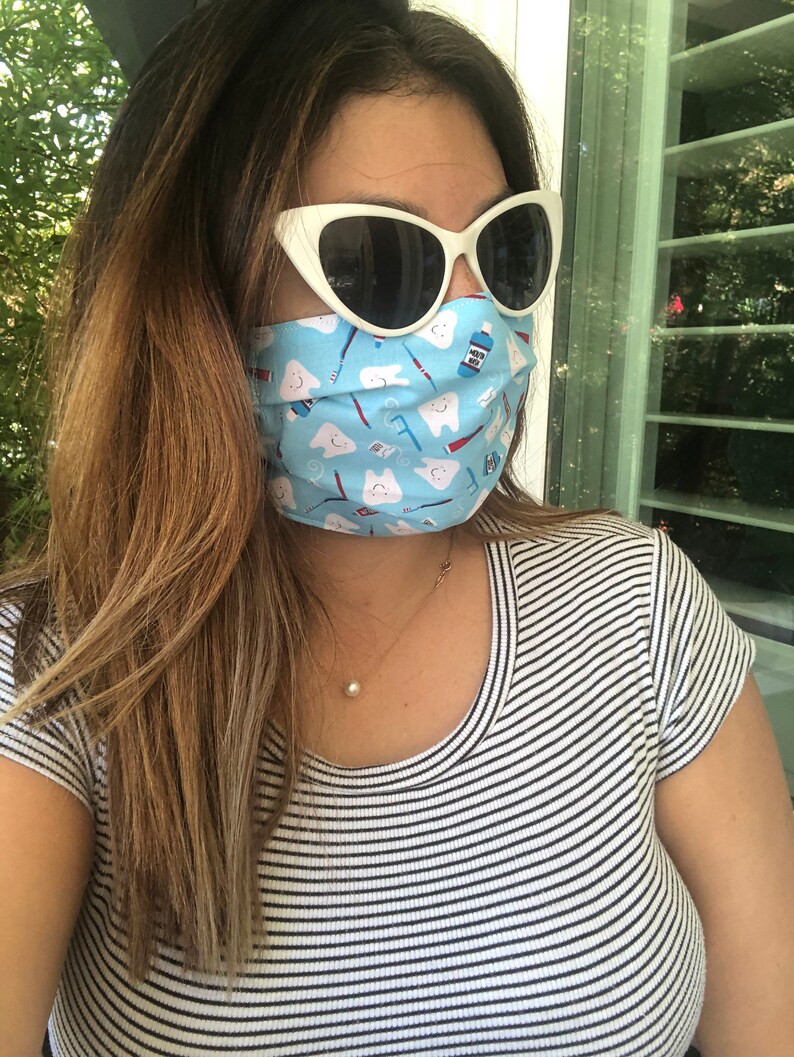 Dental Reusable Face Mask - Etsy