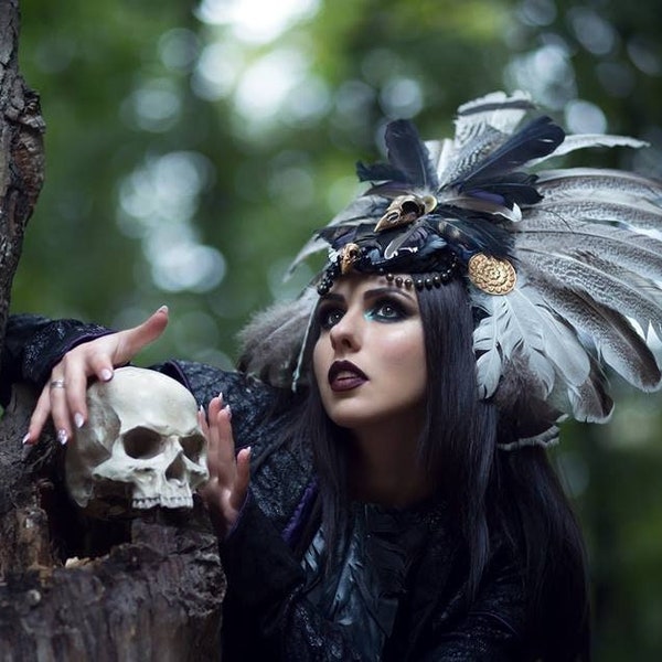 Shaman Headdress - Etsy