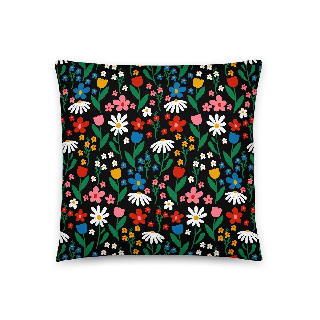 Ahh Sweet Night Garden Throw Pillows - Etsy