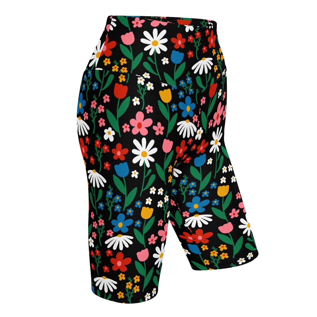 Ahh Sweet Night Garden Biker Shorts - Etsy