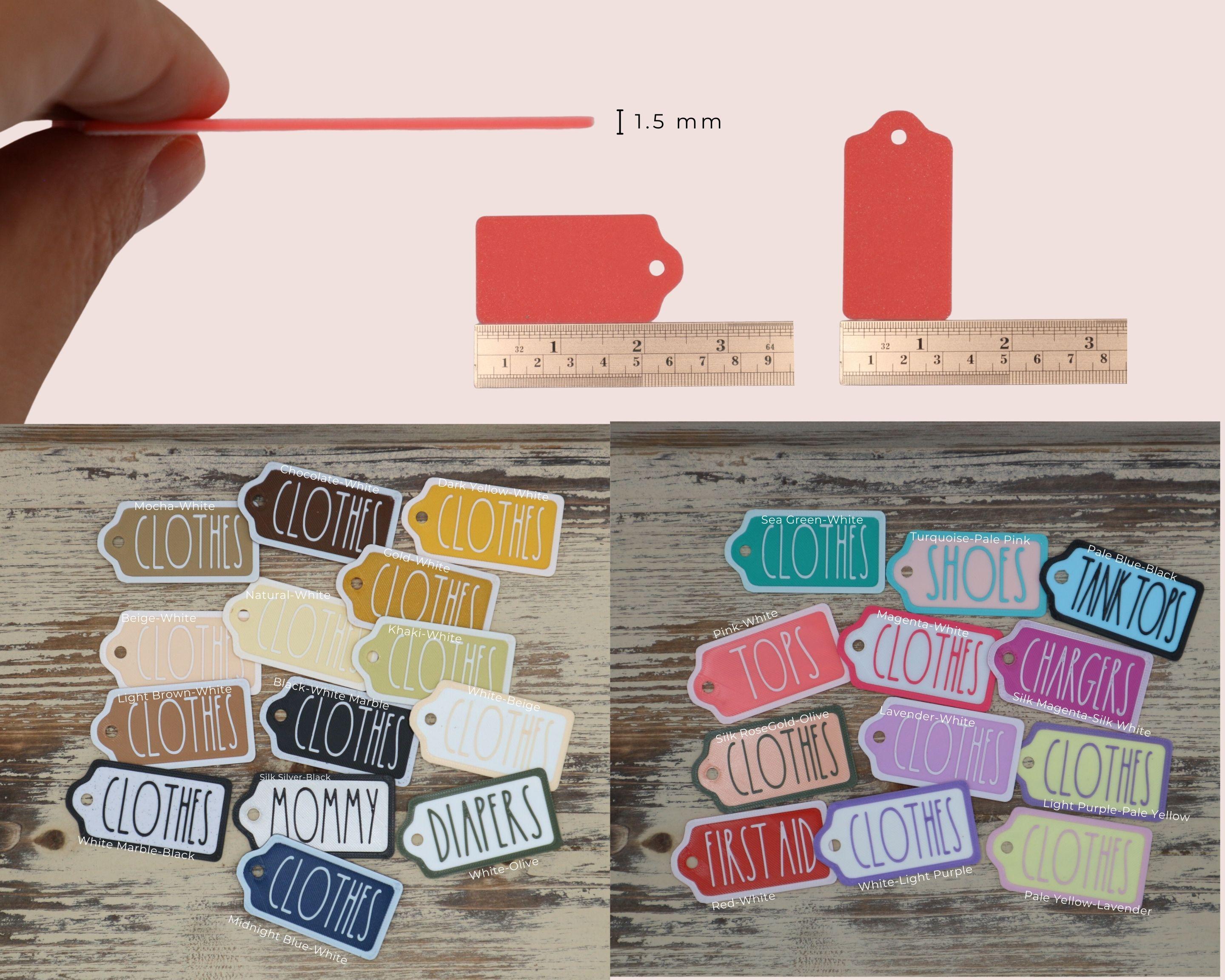 Playful Uppercase Custom Bag Tags Organizer - Diaper Bag, Luggage ...