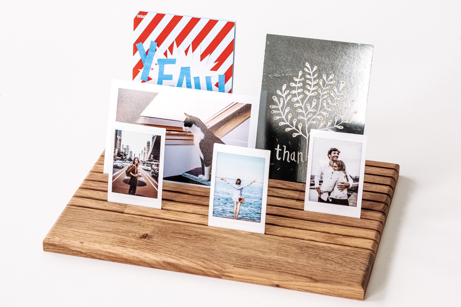 Fotohalter aus Eiche Holz Deluxe Edition Instax | Etsy