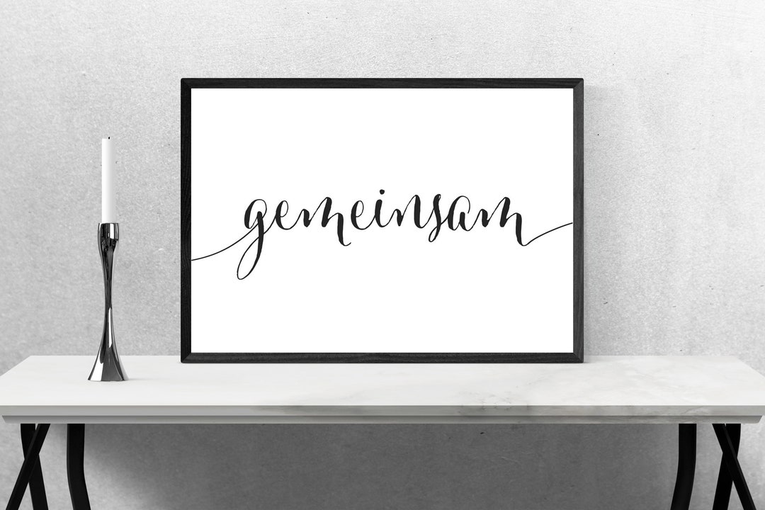 Poster: Common Saying Picture Mural Photo Frame - Etsy