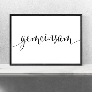 Poster: Common Saying Picture Mural Photo Frame - Etsy