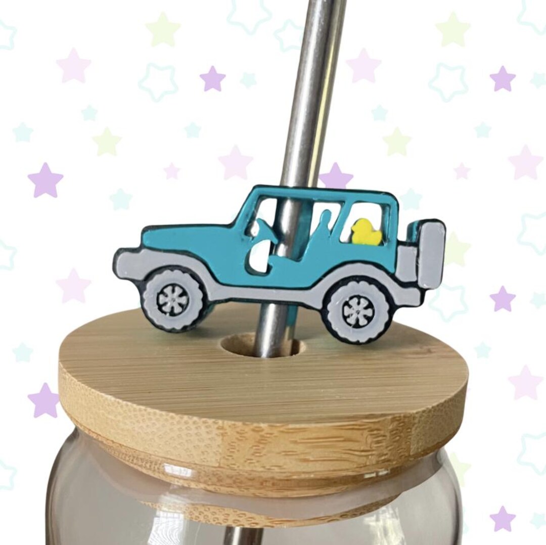 3d-printed Off-road Vehicle Straw Topper – Adventure in Every Sip! - Etsy
