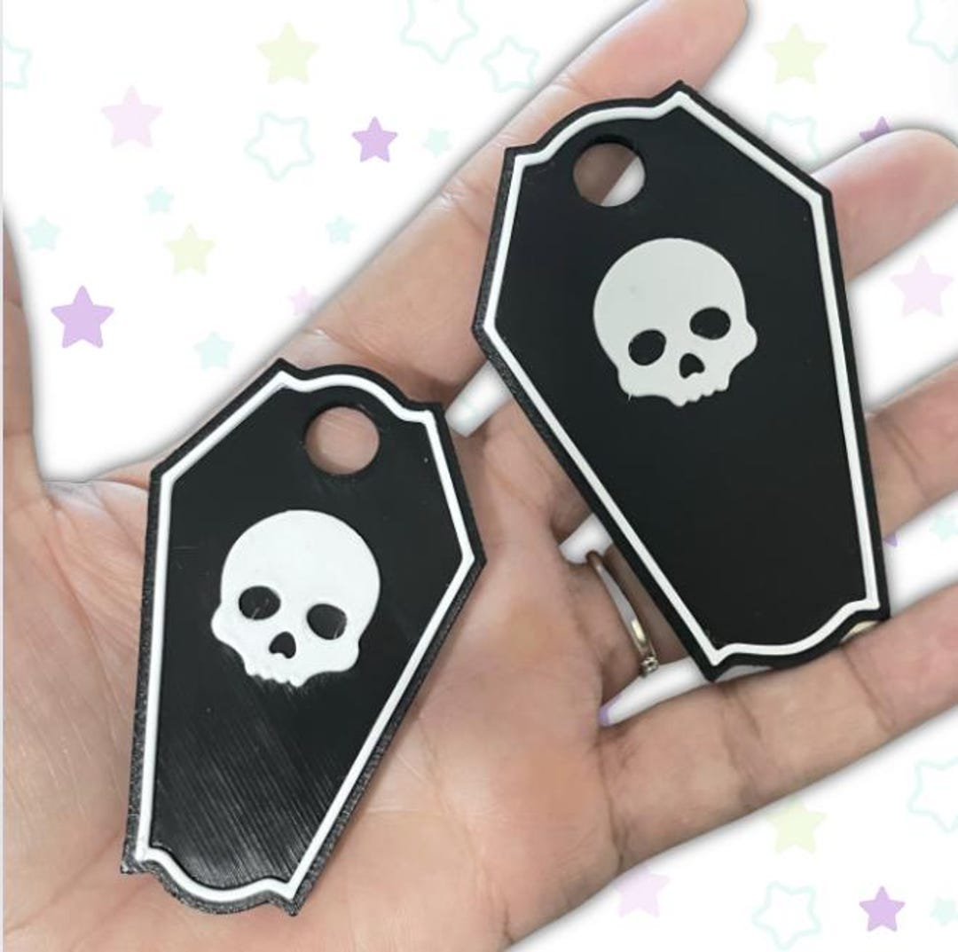 3D Printed Stanley Coffin Lid Topper - Perfect for Halloween and Spooky ...