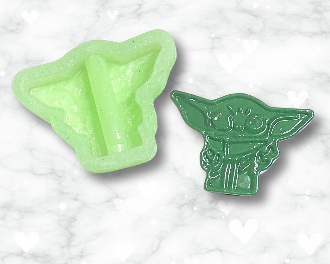 Green Alien Topper Mold Resin Mold Epoxy Resin Topper Mold - Etsy