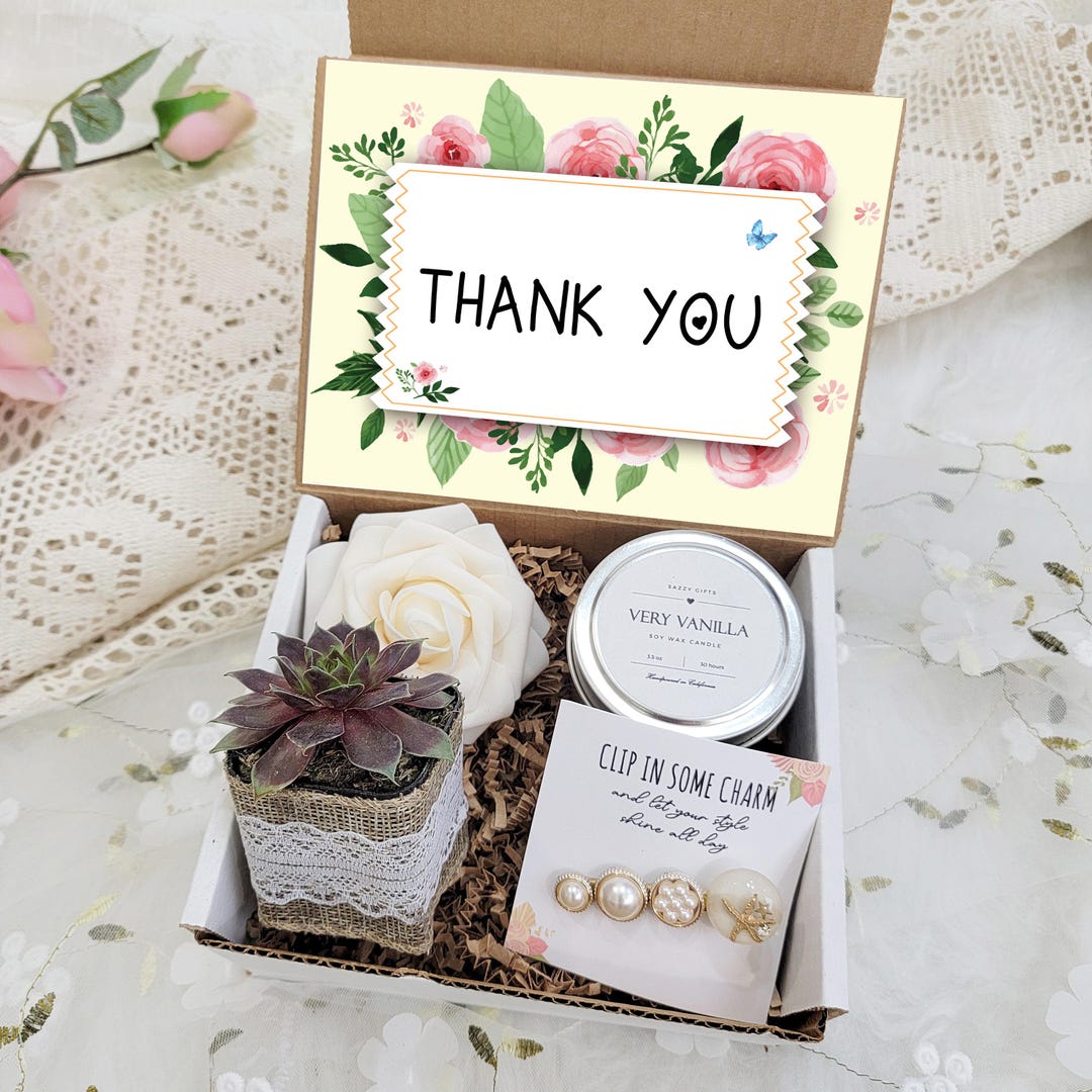 Thank You Gift Box, Congrats on Your Engagement Gift, Happy Birthday ...