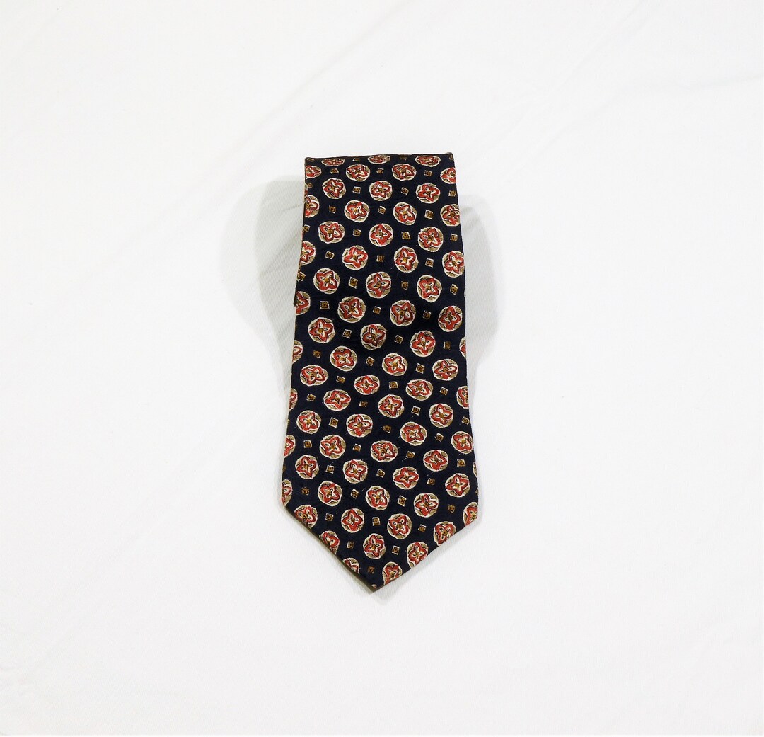 Vintage Silk Necktie, Chaps Tie, Ralph Lauren, Purple Label ...