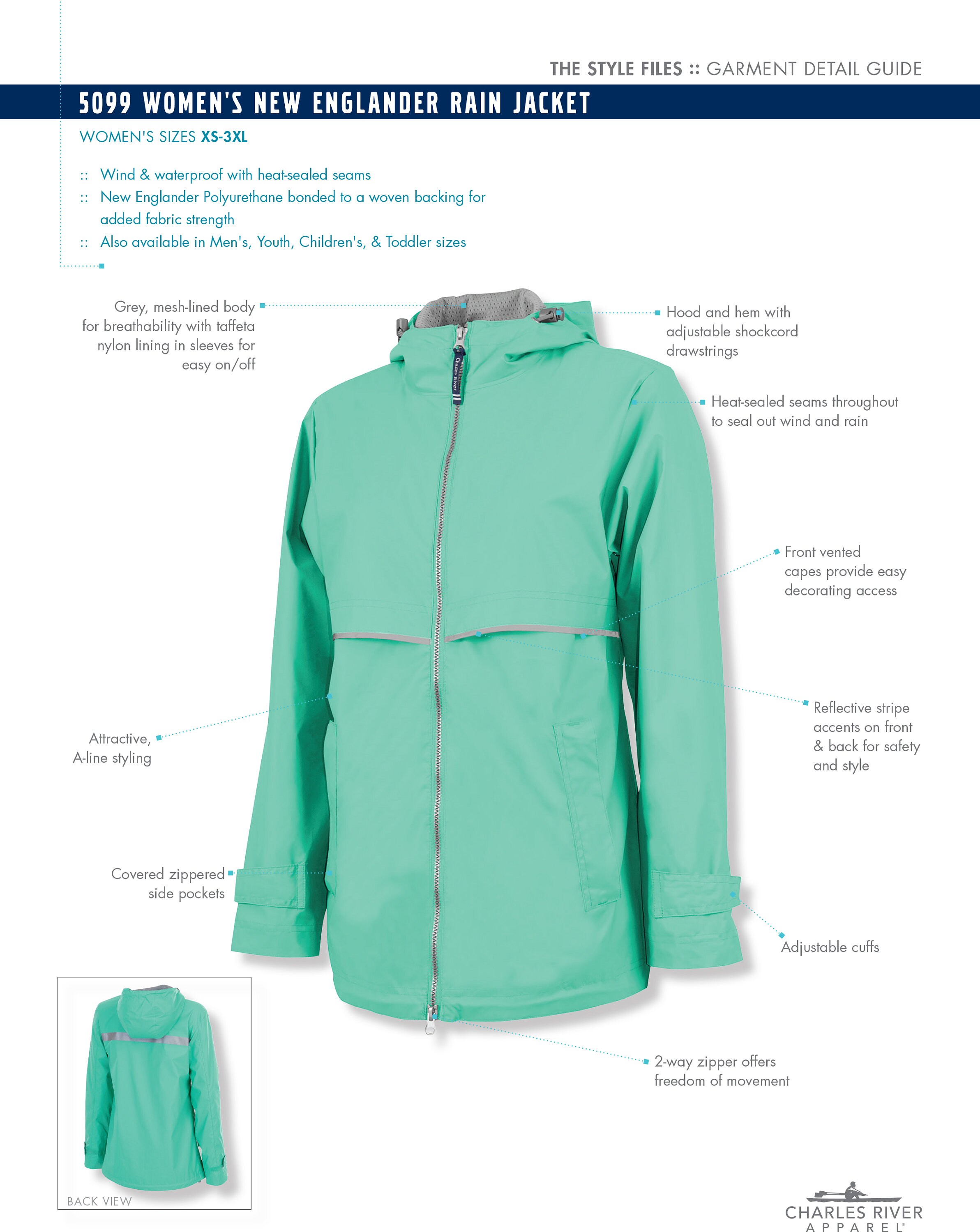 Alpha Gamma Delta Rain Jacket/ Sorority Rain Jacket/ Charles River Sorority Rain Jacket/ - Etsy