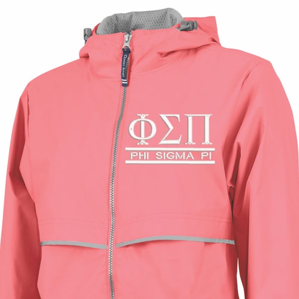 Pi Phi Rain Jacket - Etsy