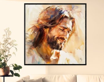 Jesus ART PRINT in Humility Our Savior by Jay Bryant Ward Jesus Picture ...