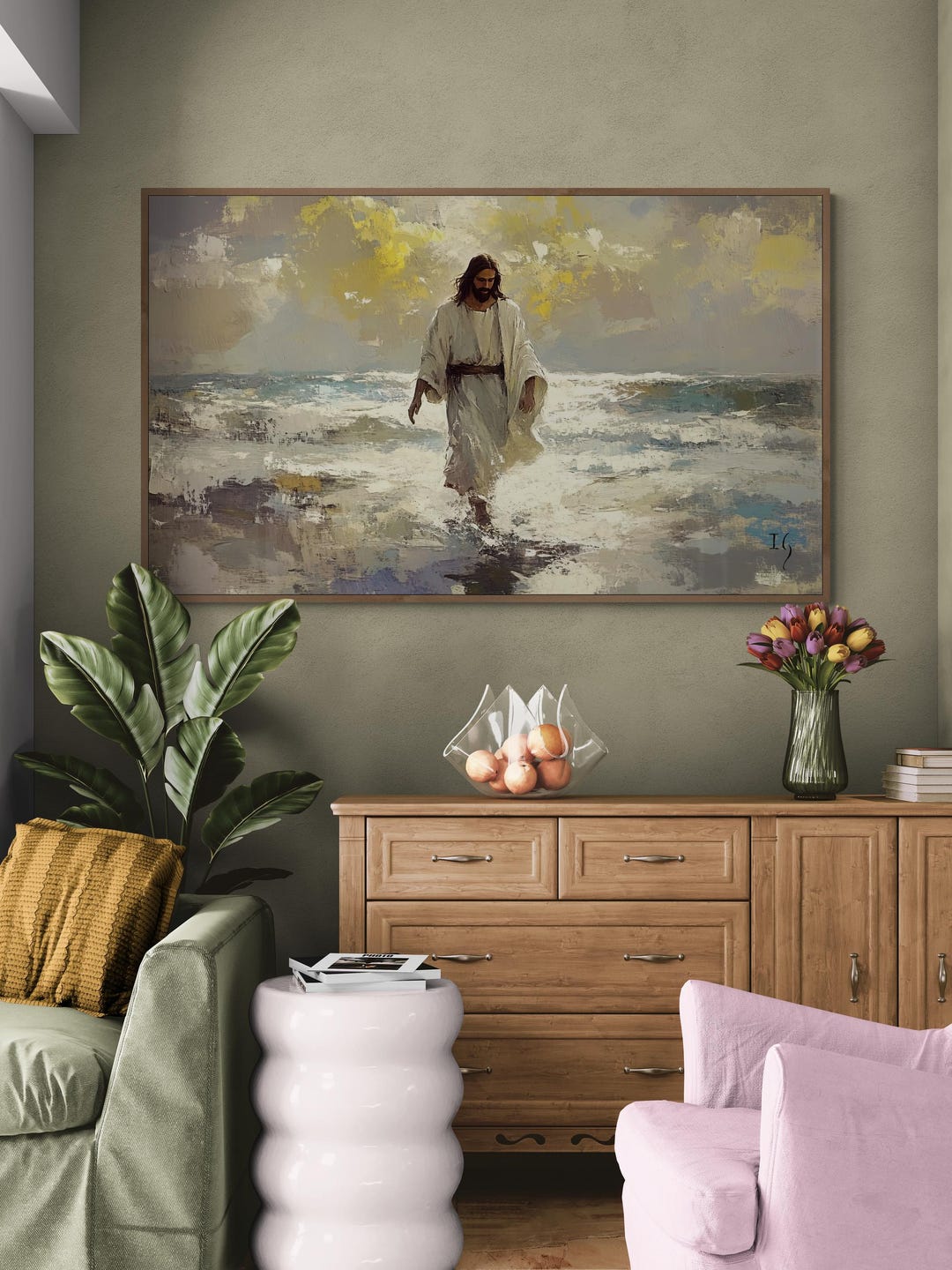 Jesus Christ Portrait Christian Fine Art Jesus Painting Bible Art ...