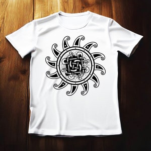 Celtic Sun Viking Symbol .svg .eps .png .jpeg Vector Artwork - for ...