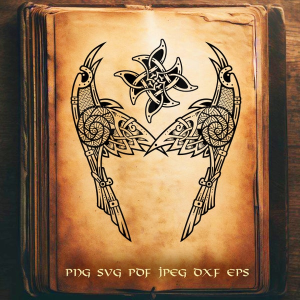 Celtic Raven - Etsy
