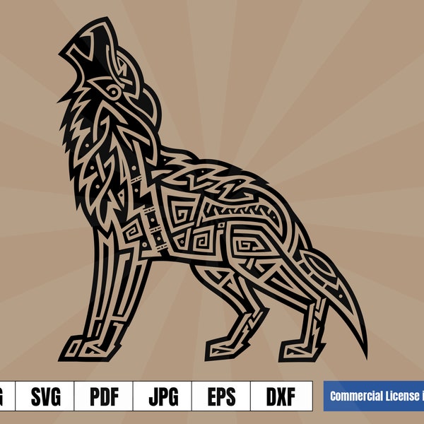 Fenrir Tattoo - Etsy