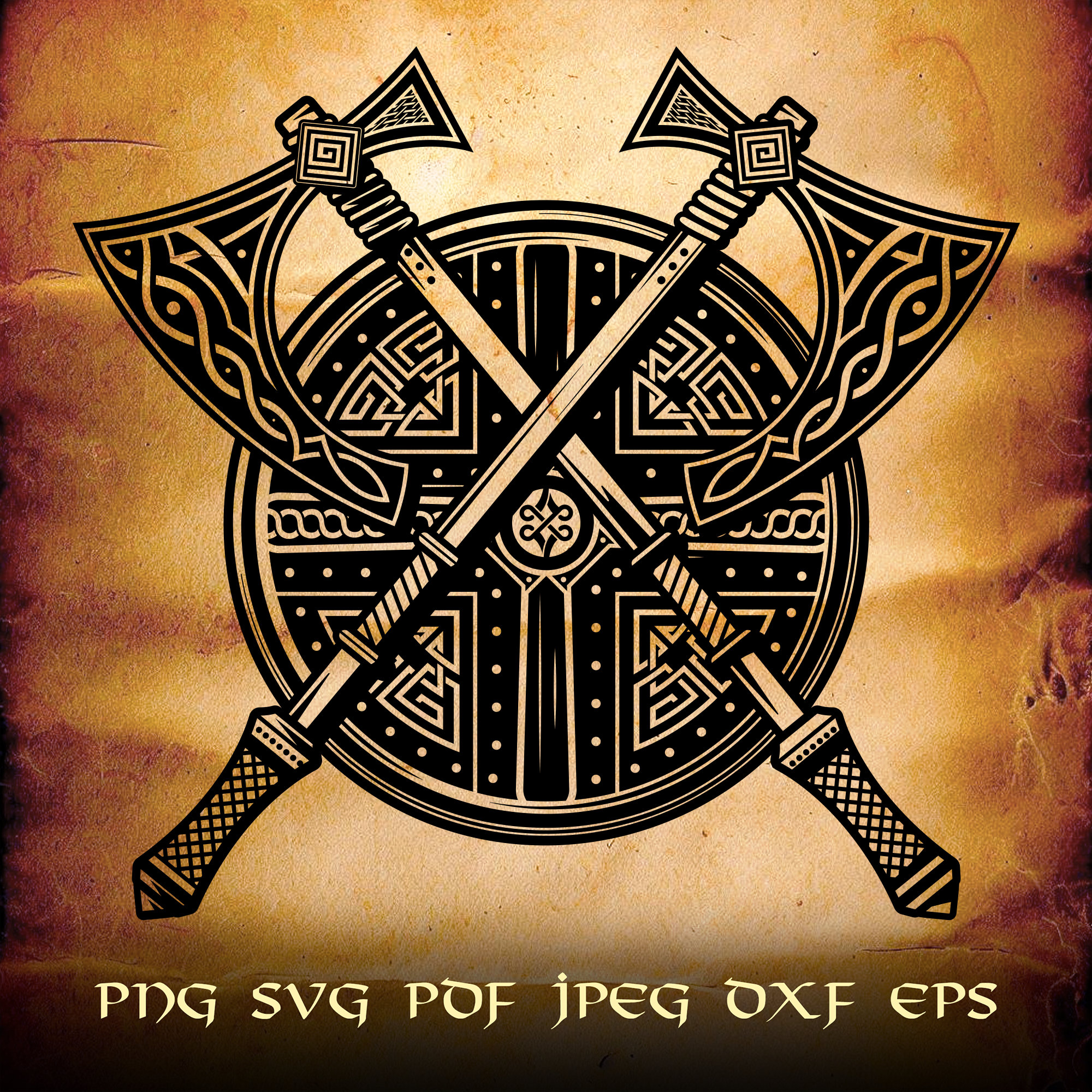 Viking Shield Tattoos