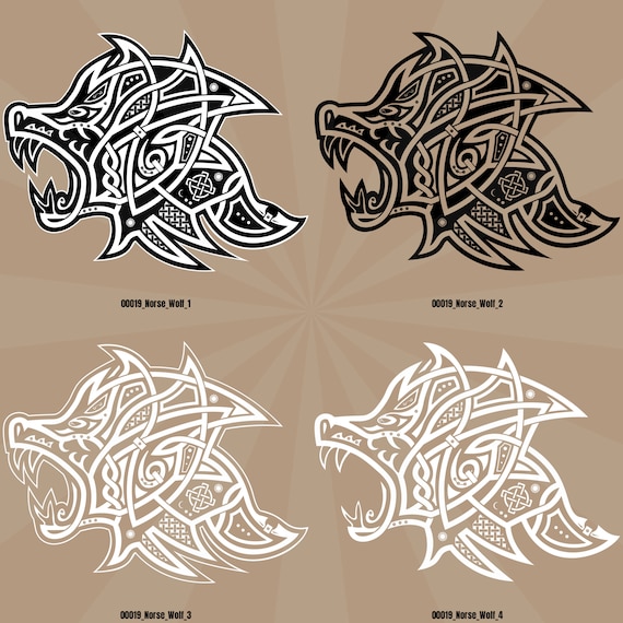 Fenrir Wolf Symbool