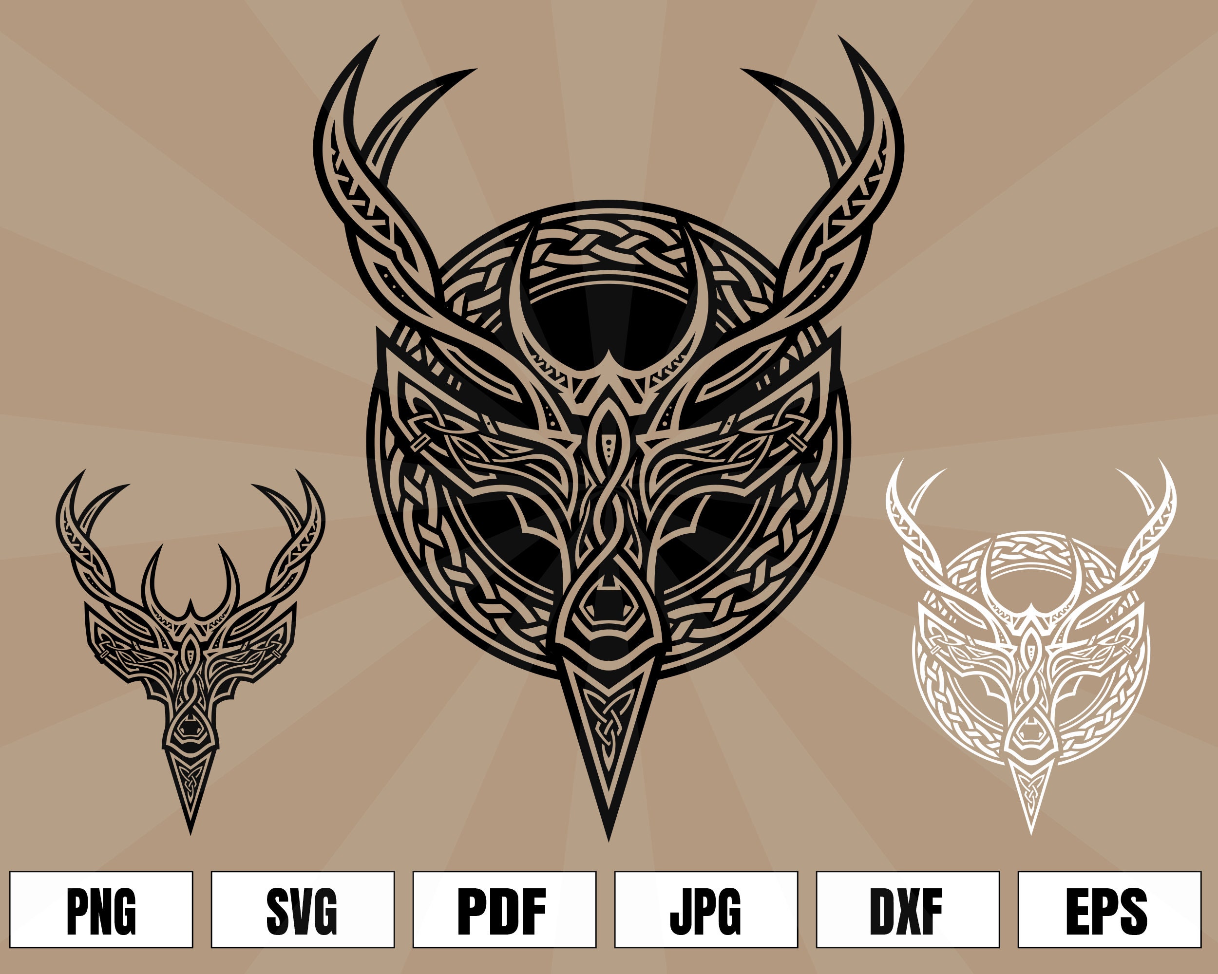 Celtic Deer Tattoos