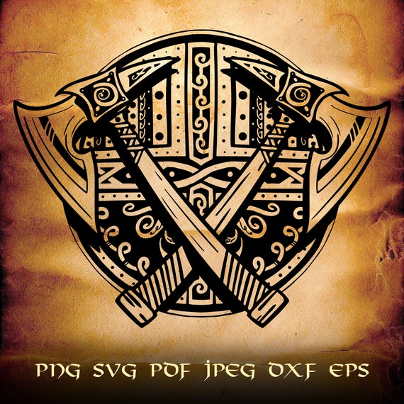 Tribal Shield Tattoo