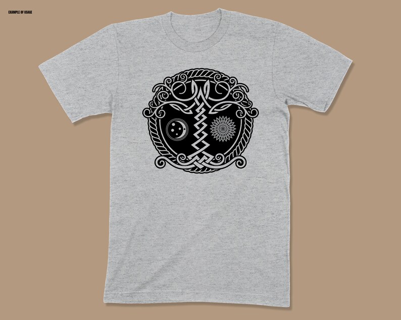 Celtic Tree of Viking Art .svg .eps .png . Jpeg Vector Artwork - Etsy