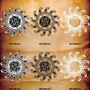 Celtic Sun Viking Symbol .svg .eps .png .jpeg Vector Artwork - for ...