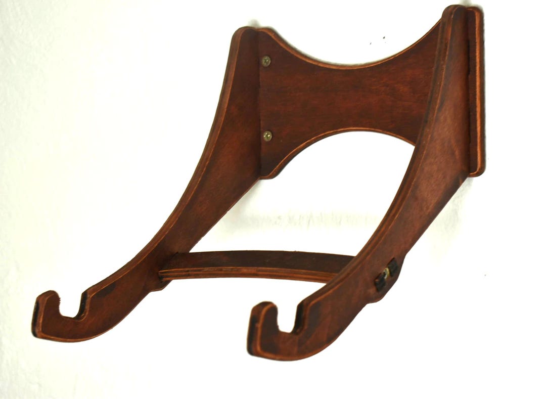 Handpan - Wall Mount Complete Set - Stand - Wood/dark Brown - With ...