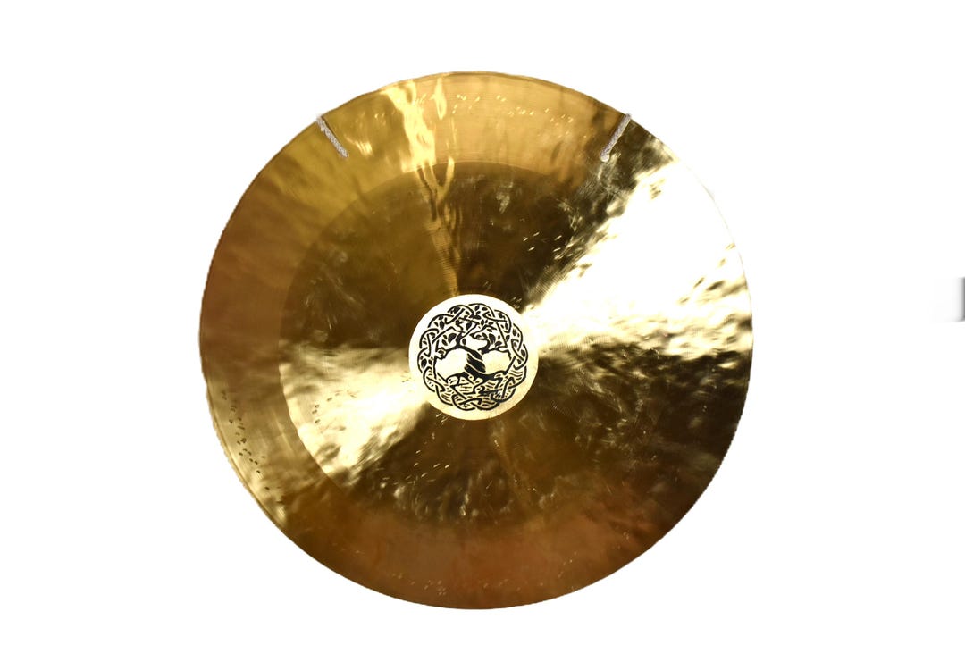 Feng Gong/wind Gong Tree of Life - 20"/50 Cm Handheld Hand Gong ...