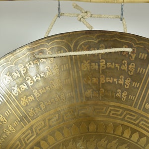 Feng Gong - Double Dorje Symbol Mantra - Engraving - 6.1 Kg 68 Cm ...