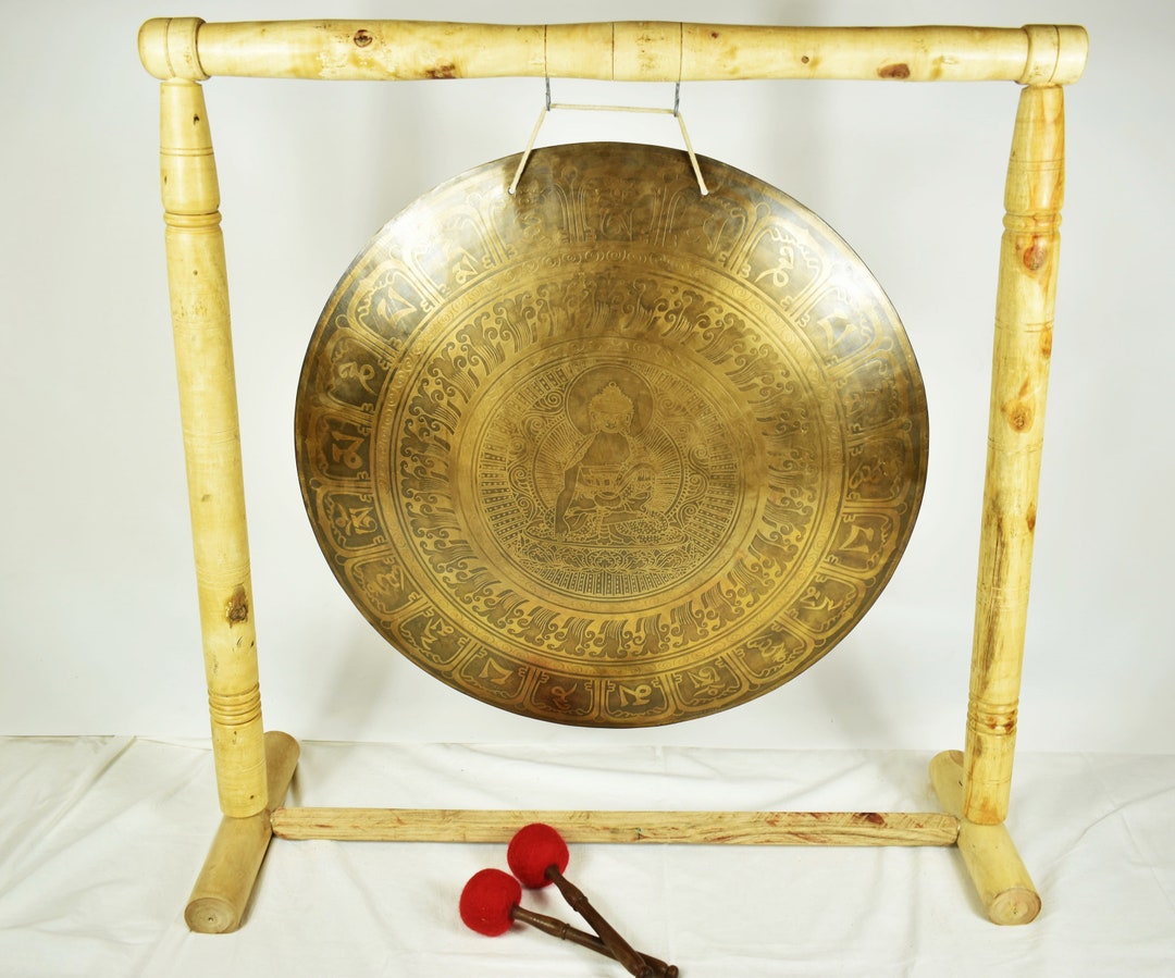 Feng Gong - Buddha Engraving - 6.3 Kg 67 Cm - Sound Massage ...