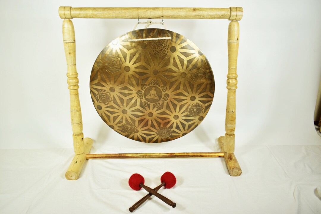 Feng Gong Flower of Life Engraving 4.0 Kg 58 Cm Meditation/sound ...