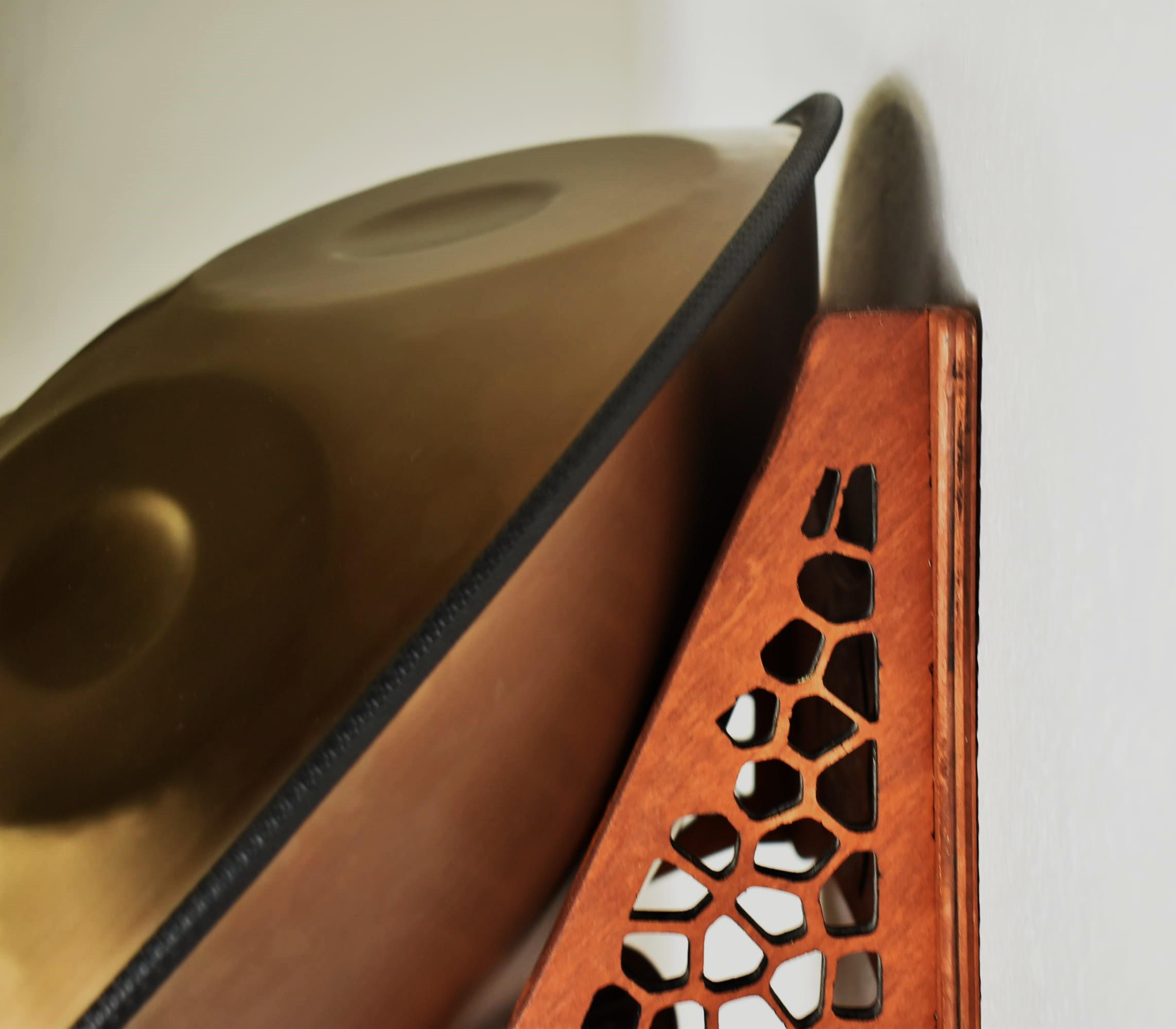 Elegant Hand Pan-wall Hanging Stand for Music Instrument Space Saving ...