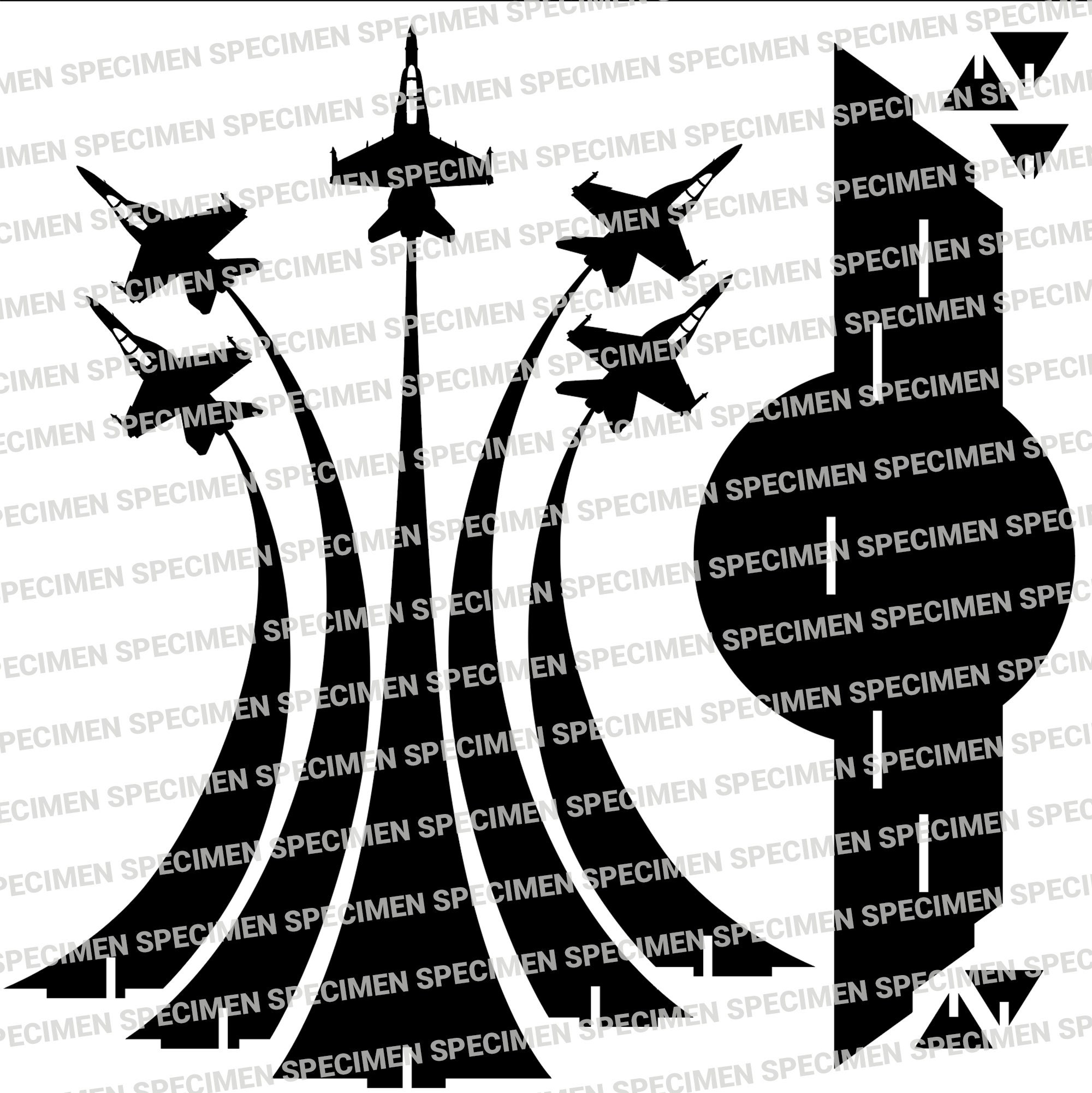 Blue Angels SVG File F-18 Flyover - Etsy