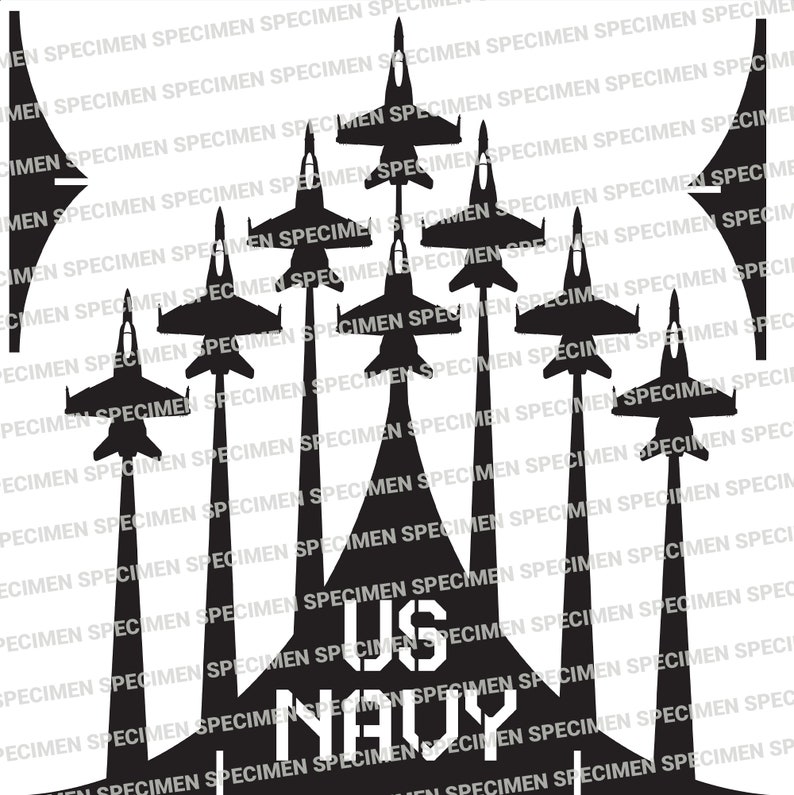 US Navy F-18 Formation Flight SVG Download File - Etsy