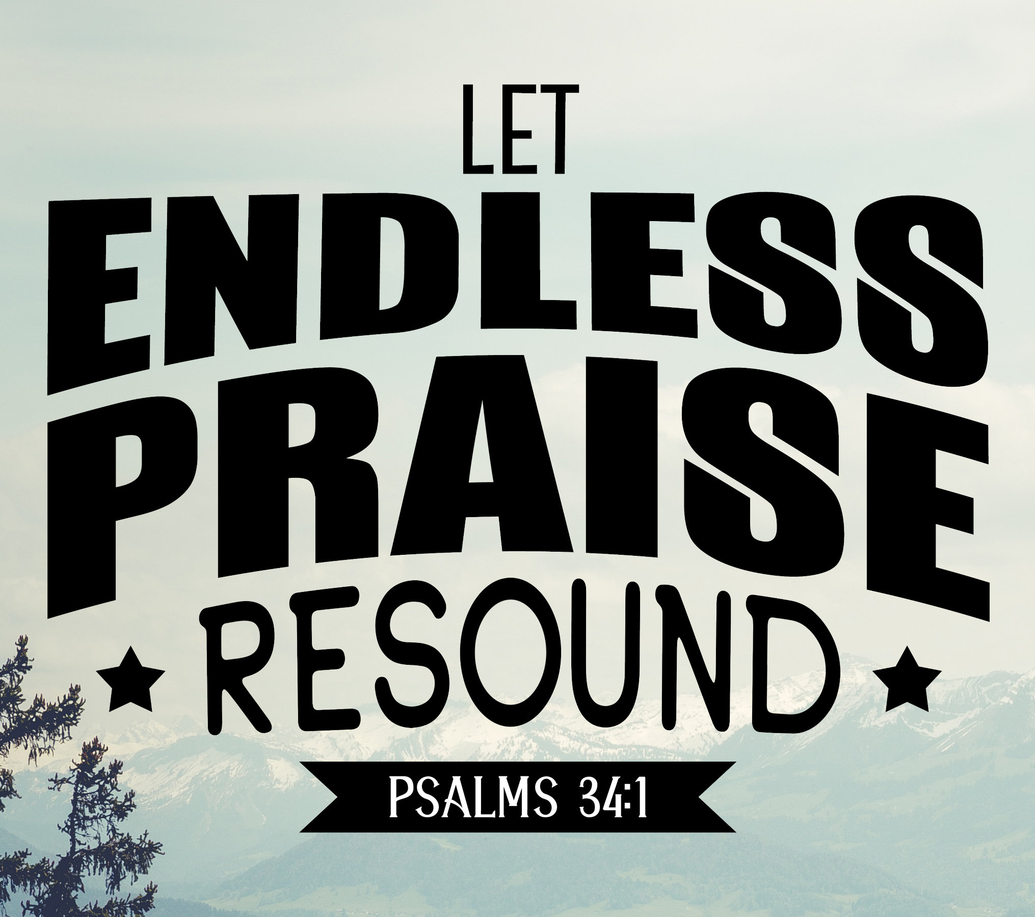 Let Endless Praise Resound Jesus Christian Gospel God - Etsy