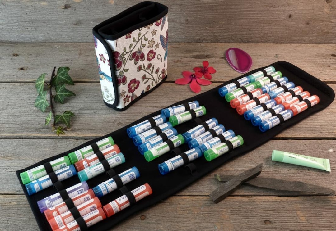 "colibri" Homeopathy Pouch. Storage for 15 to 200 Boiron Tubes ...