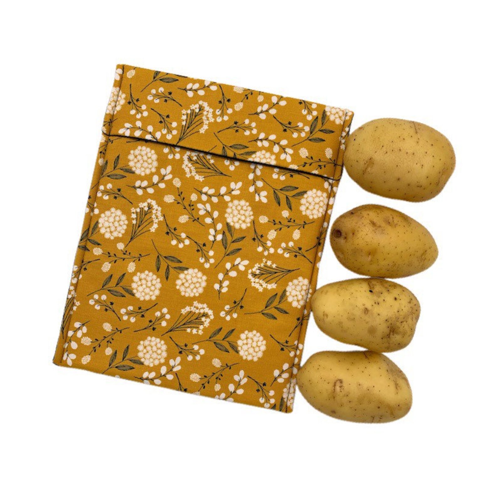 Microwave Potato Bag Fabric Potato Cooking Pouch Potato | Etsy