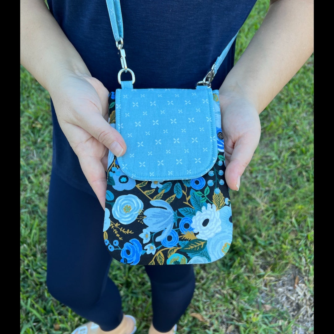 Crosbody Fabric Cell Phone Bag, Mobile Phone Bag, Phone Carrier, Cell ...