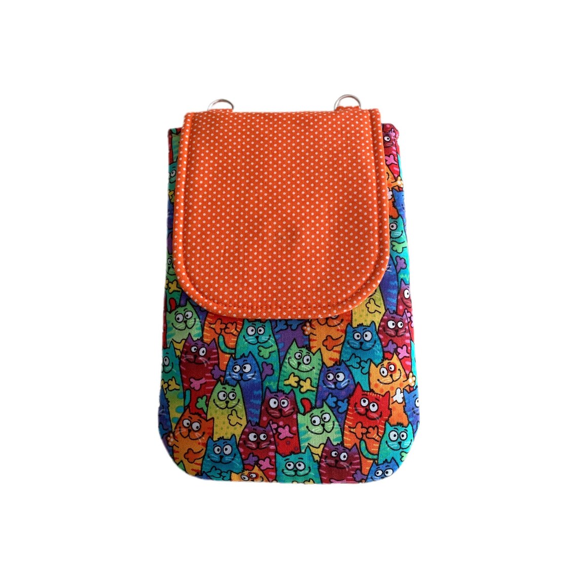 Crossbody Fabric Cell Phone Bag, Mobile Phone Bag, Phone Carrier, Cell ...