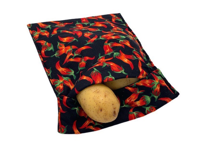 Microwave Potato Bag, Fabric Potato Cooking Pouch, Potato Cooker ...