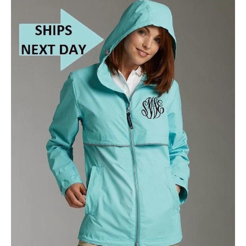 Rain Jackets With Monograms - Etsy