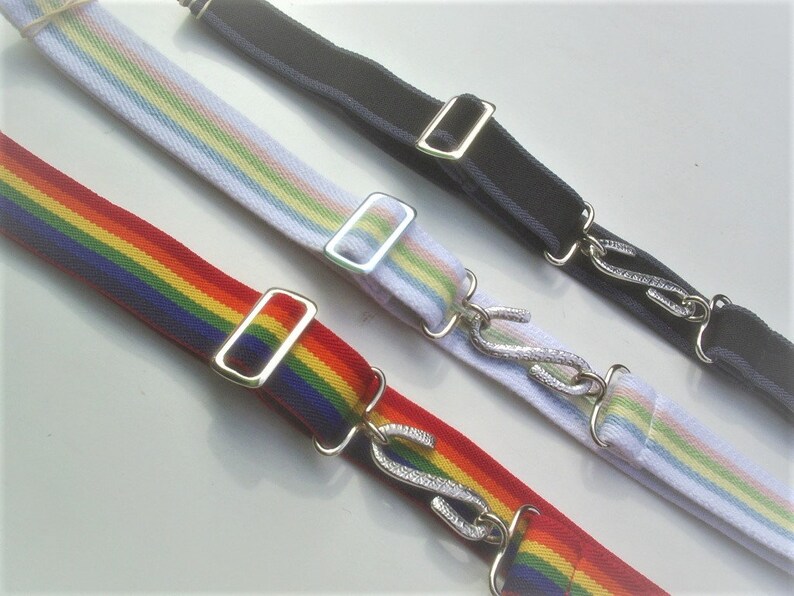 Random Set of Kids Elastic Snake Belts Adjustable Sliders to Fit 20 to ...