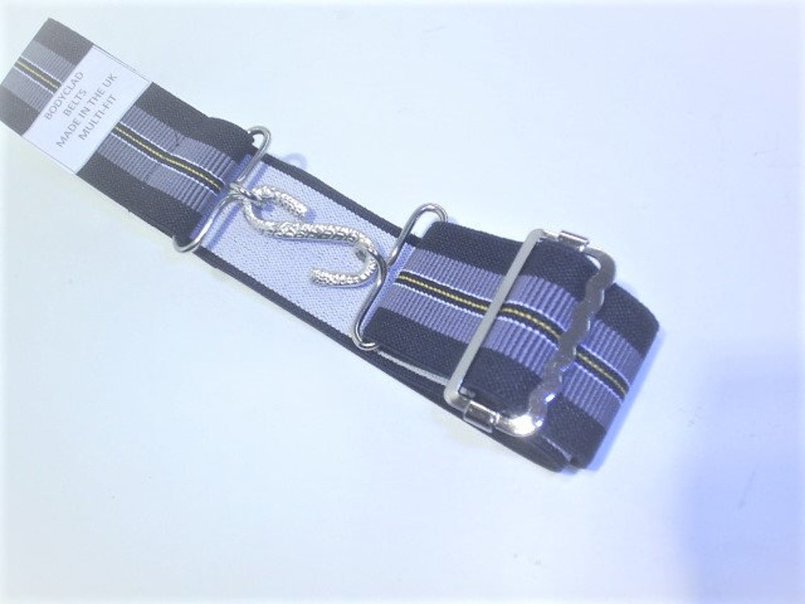 Ladies Elastic Snake Belt Fits 24 X 34 Inch Waist With Unique - Etsy UK