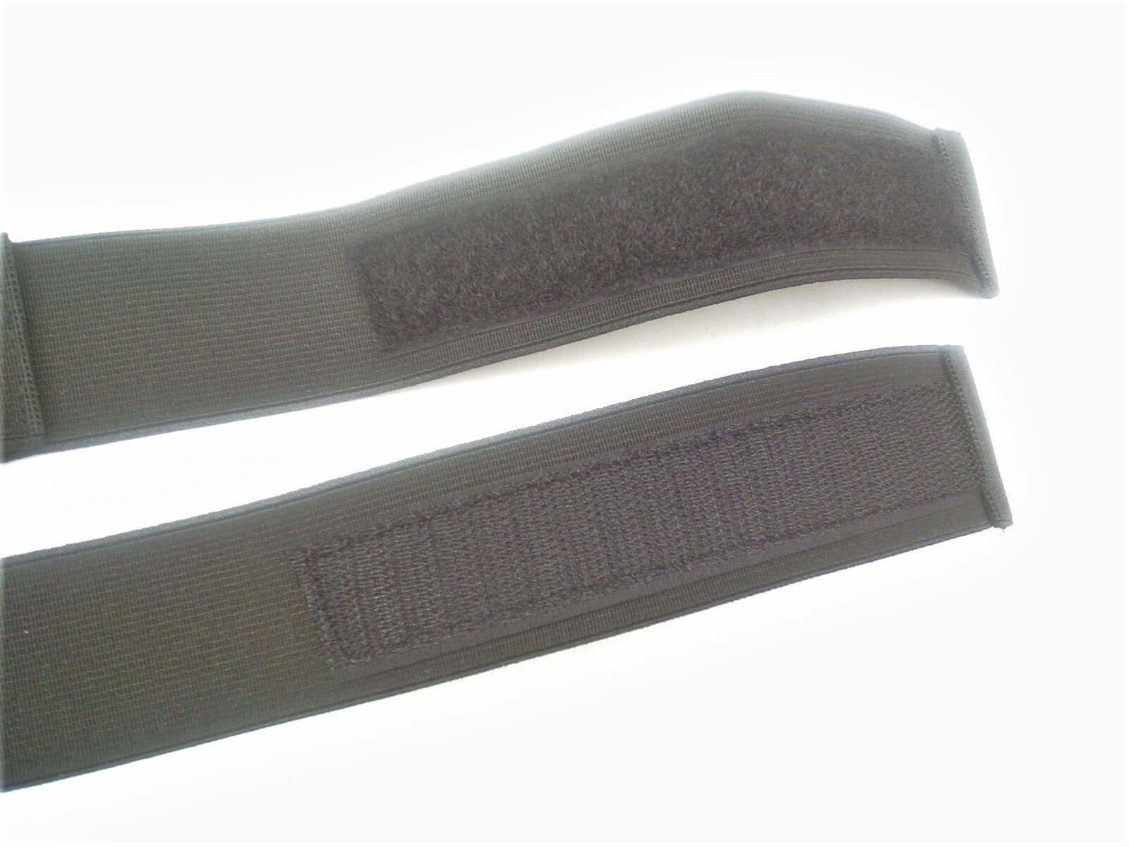 Velcro Fastening Black Elastic Belts Fully Adjustable P V C - Etsy