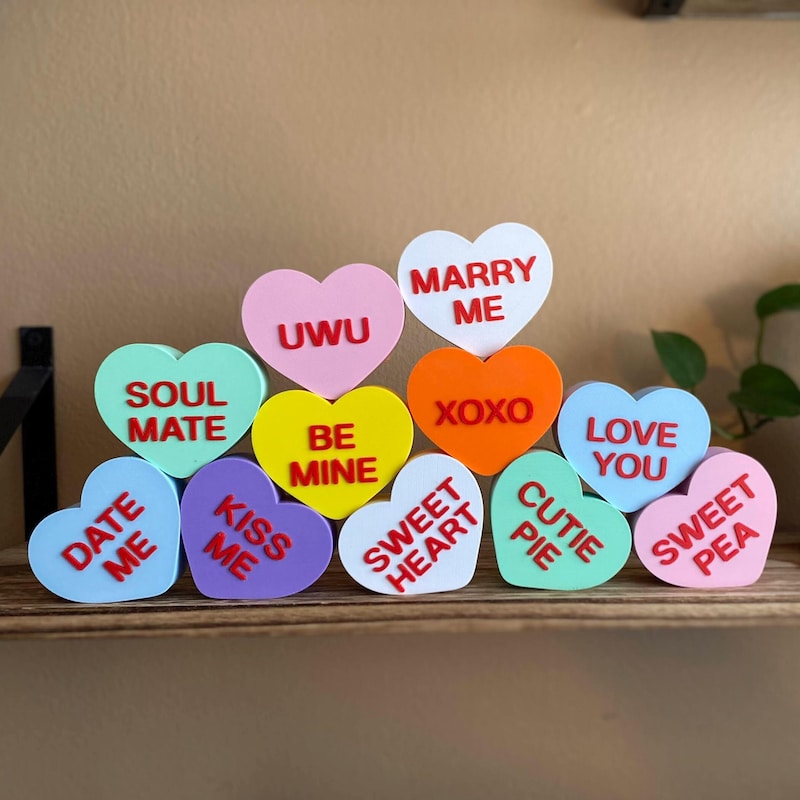 Conversation Hearts - Etsy