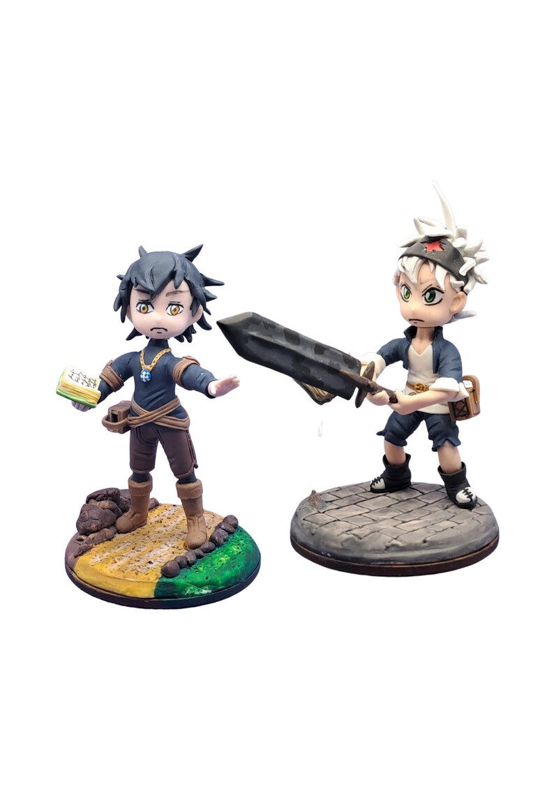 Wizards Anime Fanart Figures - Etsy