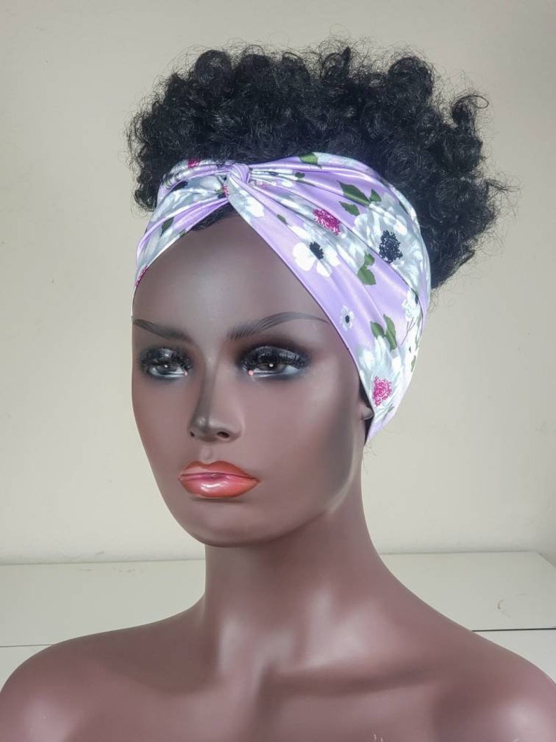 Wide Silk Headbands For Women Twisted Satin Headband Etsy